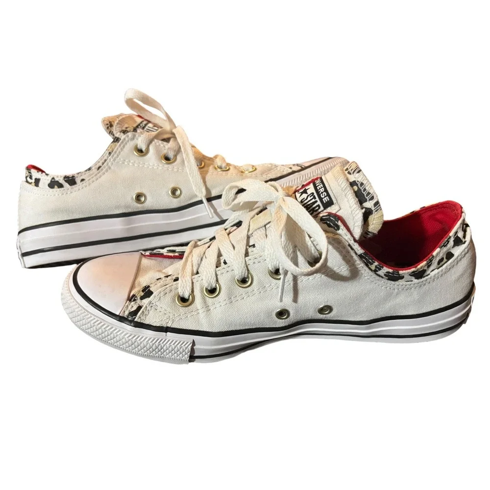 Converse | Shoes | Converse Chuck Taylor All Star Double Tongue Leopard ...